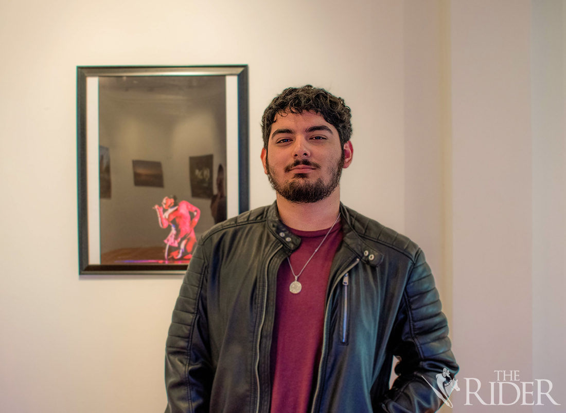Student enters art show as a nursing major - The Rider Newspaper
