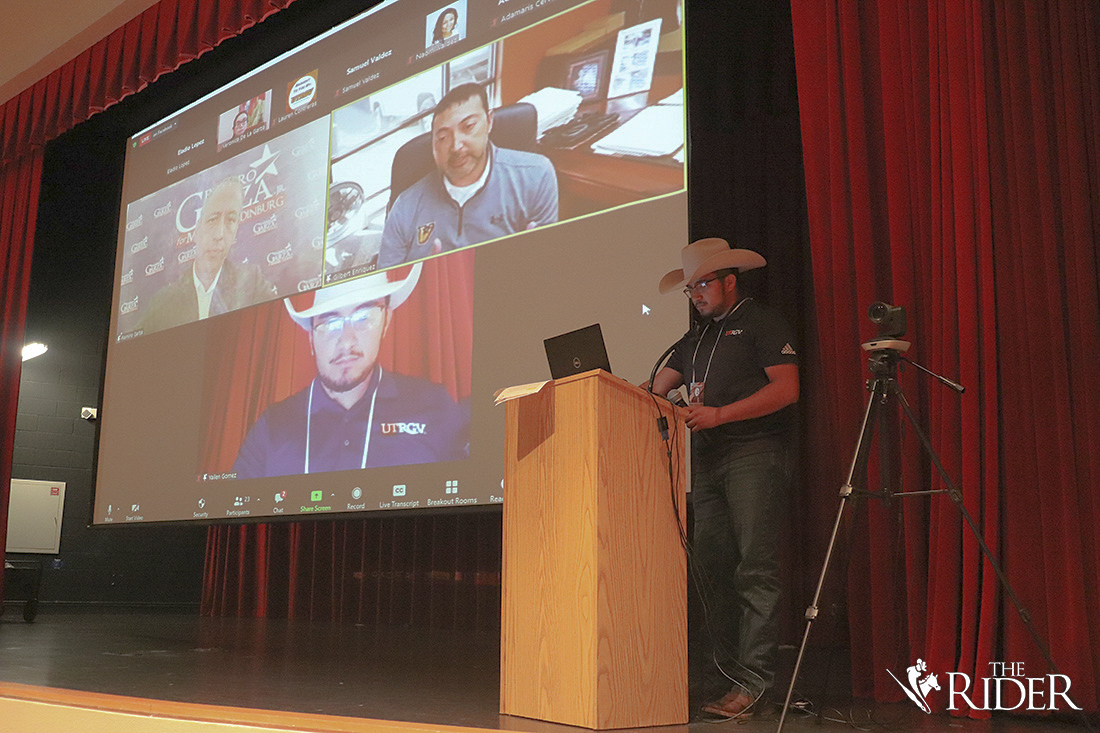 Ramiro Garza Jr. and Gilbert Enriquez mayoral forum - The Rider Newspaper