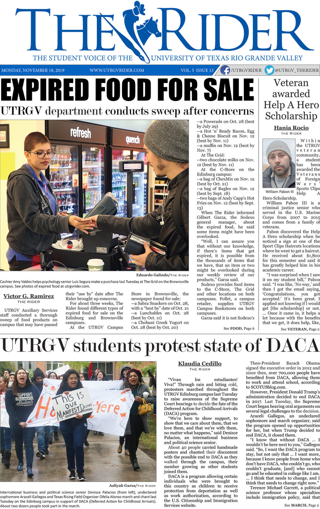 Vol. 5 - The Rider Newspaper