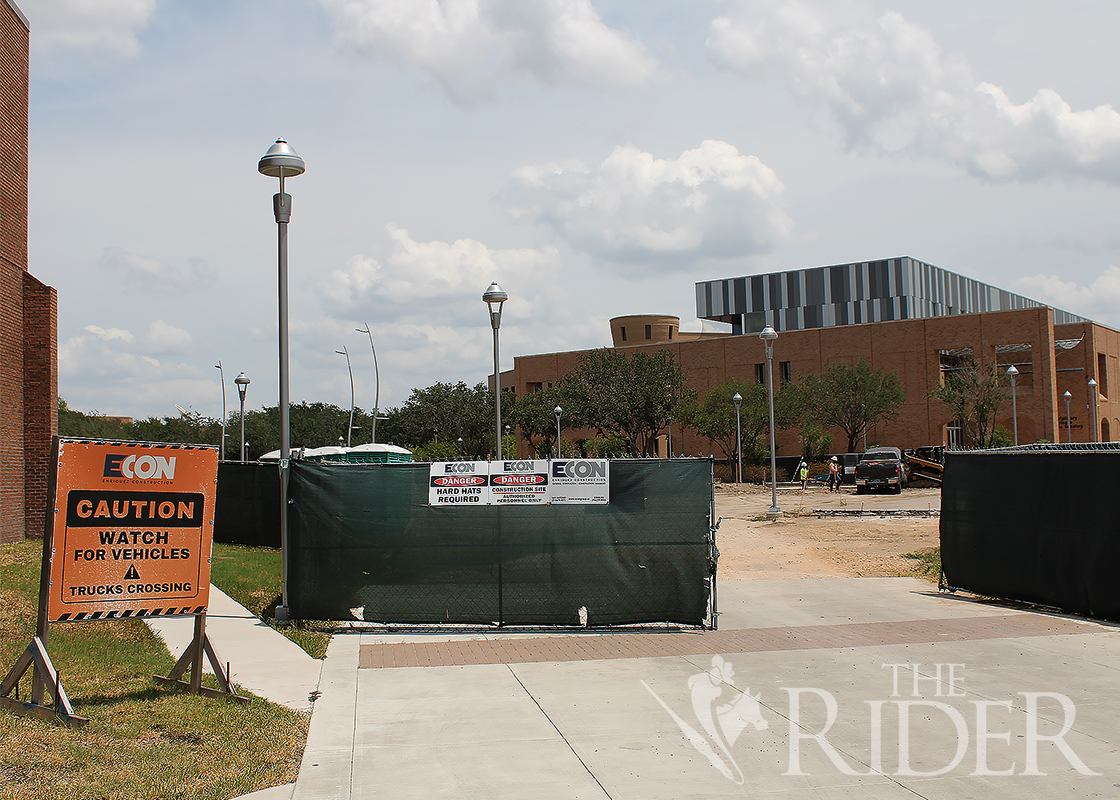 Quad construction continues on Edinburg campus - The Rider Newspaper