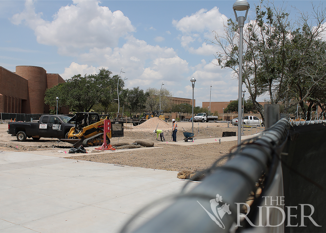 Quad construction continues on Edinburg campus - The Rider Newspaper