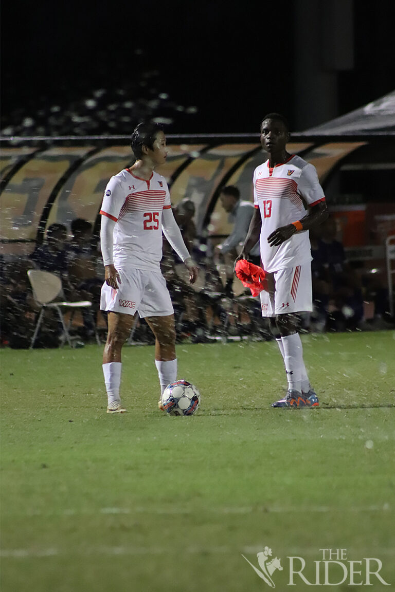 Farkalun nets brace in dramatic senior night - The Rider Newspaper