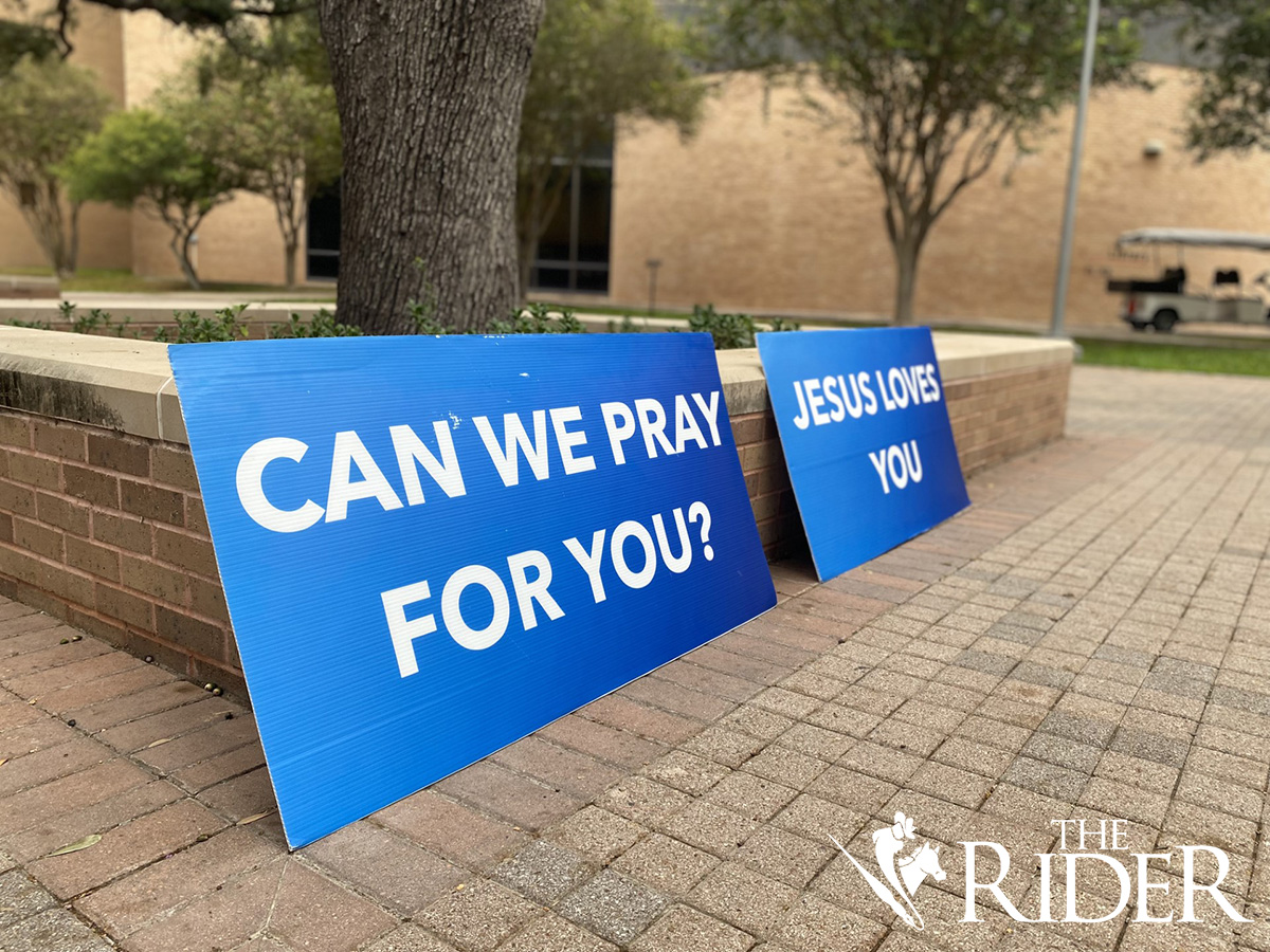 Campus evangelism and prayer - The Rider Newspaper