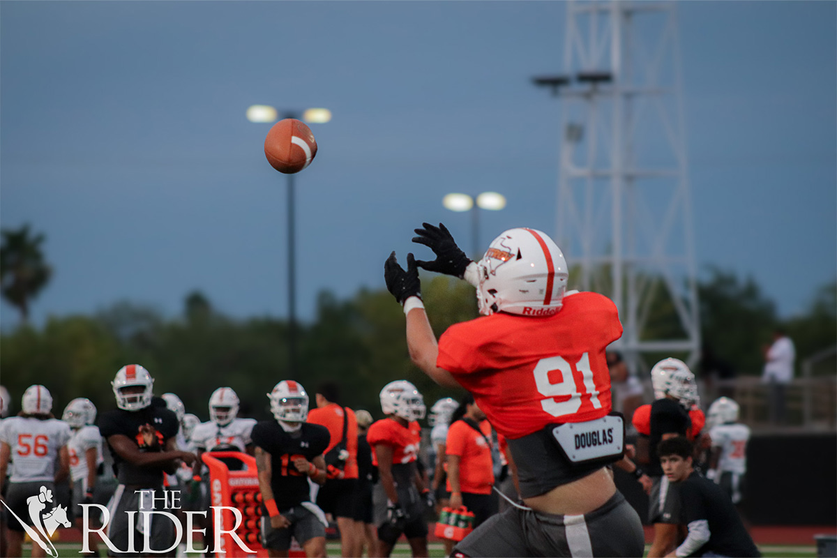 Football takes the field - The Rider Newspaper
