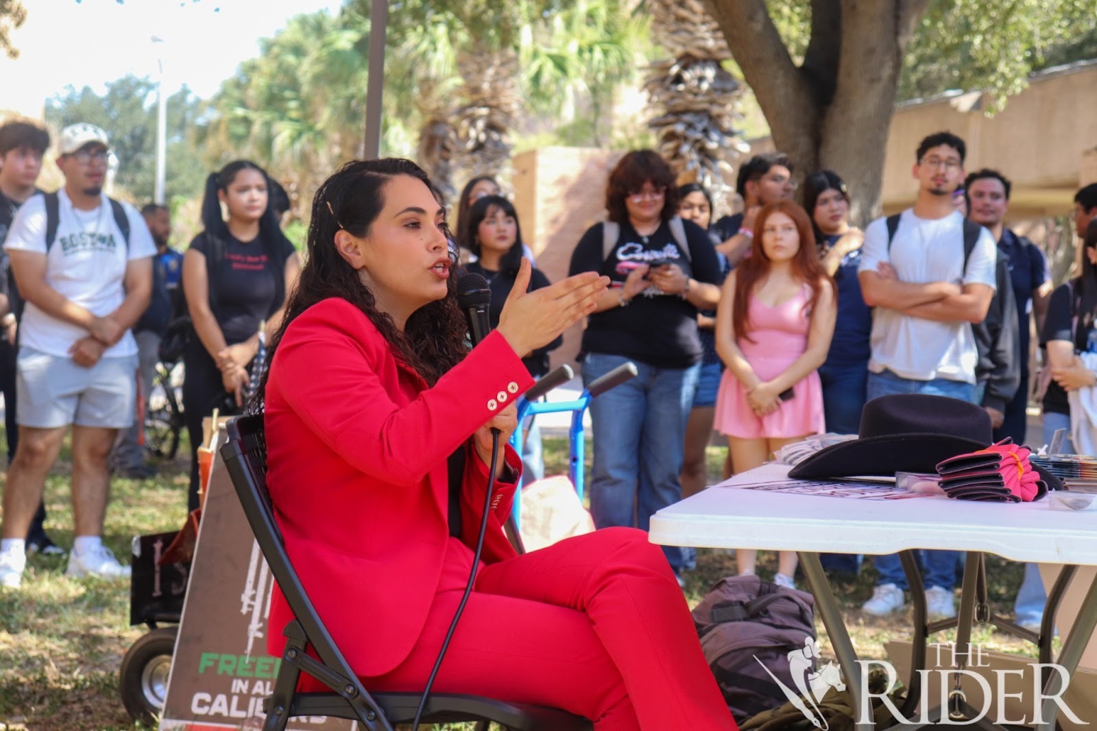 Former congresswoman challenges Vaqueros to prove her wrong - The Rider ...